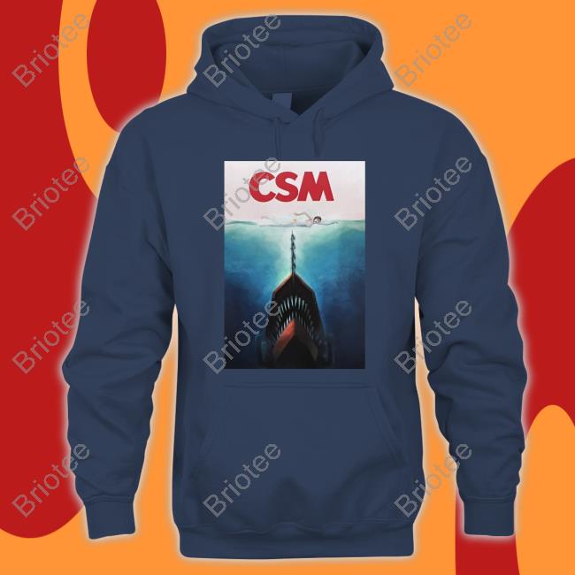 Official Chainsaw Man X Jaws Csm Blu Ray T-Shirt - Briotee