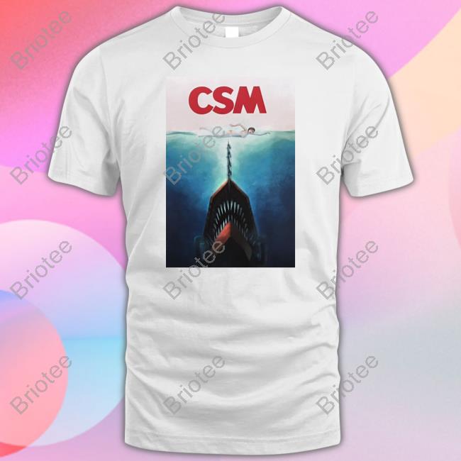 Official Chainsaw Man X Jaws Csm Blu Ray T-Shirt - Briotee