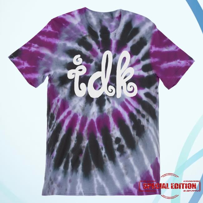 Official Dimension 20 Merch Kristen Applebees Idk Tie Dye T-Shirt - Briotee