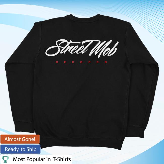 Official Street Mob Records Merch Street Mob - Black Sweater - Briotee