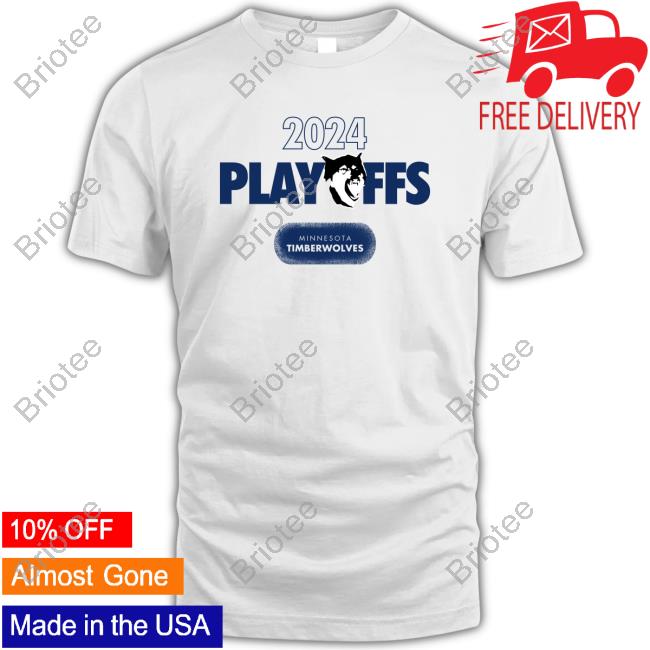 2024 Playoffs Minnesota Timberwolves Tee Shirt - Briotee