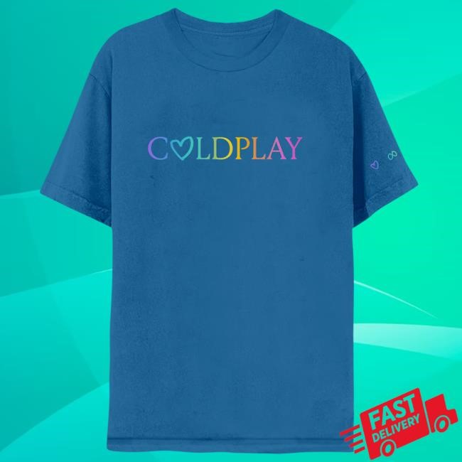 2024 Music Of The Spheres World Tour Heart Logo New Shirt - Coldplay ...